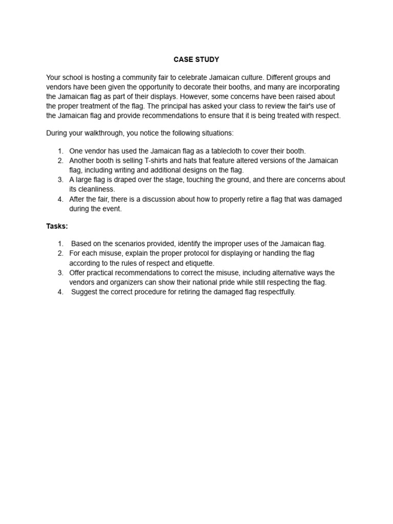 CASE STUDY National Flag | PDF