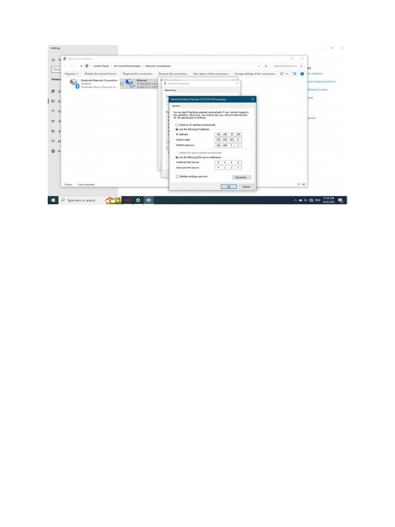 Ip Setting | PDF