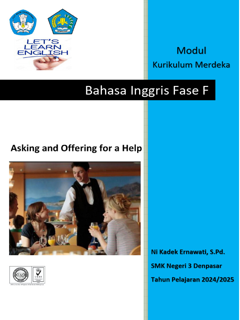 Modul Ajar Bahasa Inggris Fase F | PDF