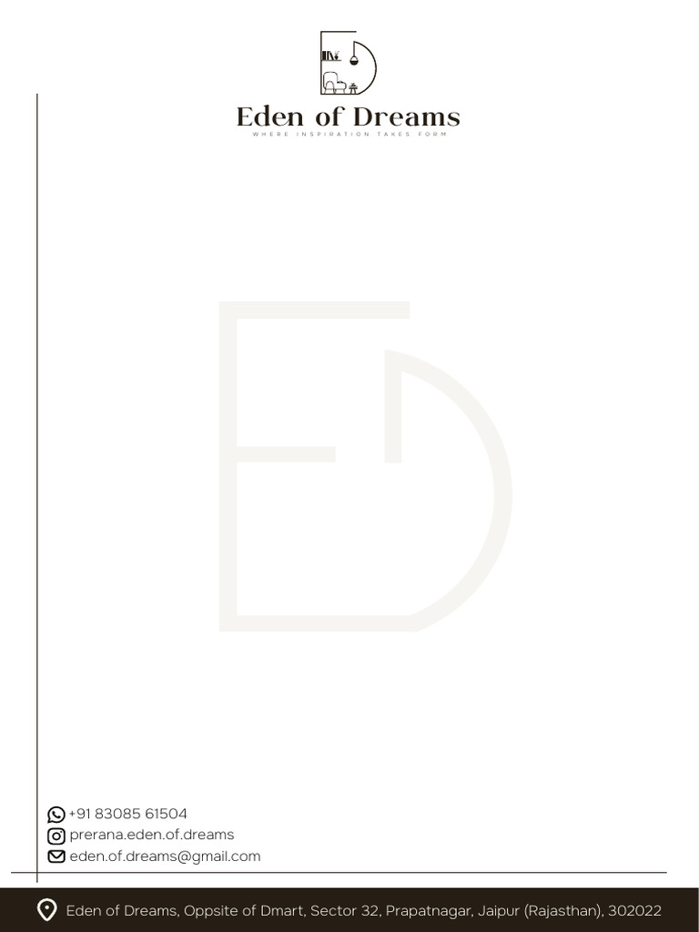 Invoice - Eden of Dreams | PDF