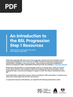 Basic BSL Signs | PDF | Hand | Sign Language