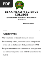 CHN Fhsis | PDF | Patient | Health Care