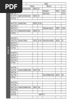 IGCSE Exam Timetable November 2025 Updated | PDF