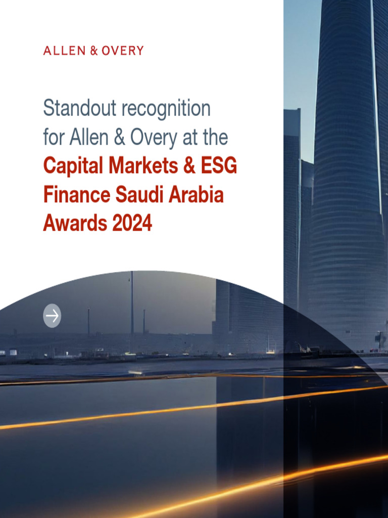 Capital Markets ESG Finance Saudi Arabia Awards 2024 1707373012 | PDF