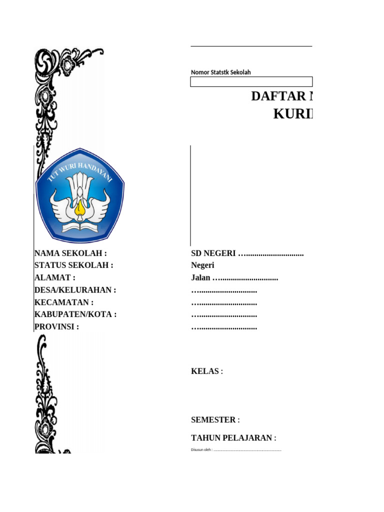 2571-format-daftar-nilai-kurikulum-merdeka-untuk-jenjang-sd-compress | PDF