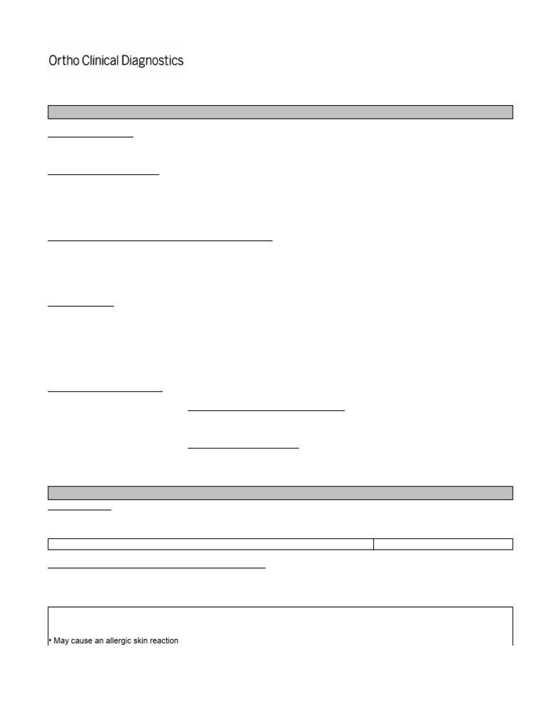 Vitros UPRO Performance Verifier II | PDF | Superfund | Hazardous Waste