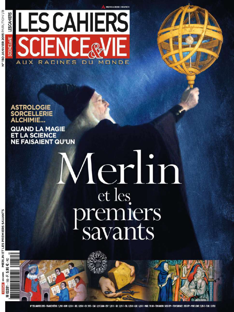 Cahiers de Science & Vie, Les (150) - Merlin Et Les 1er Savants - Les ...