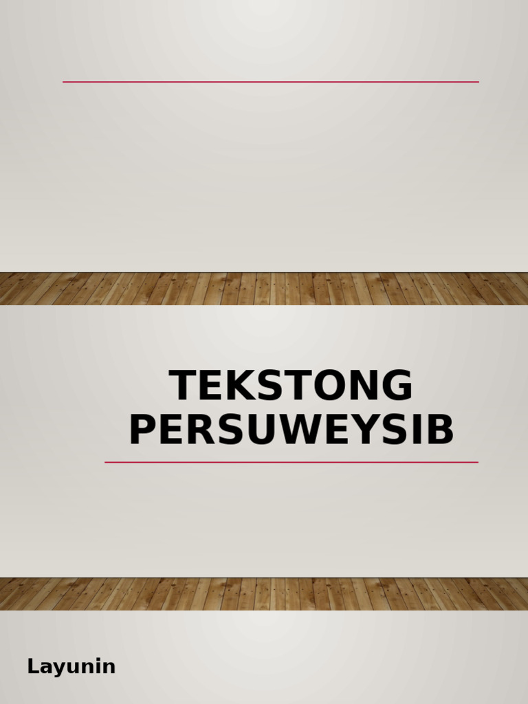 Module 5 Tekstong Persuweysib | PDF
