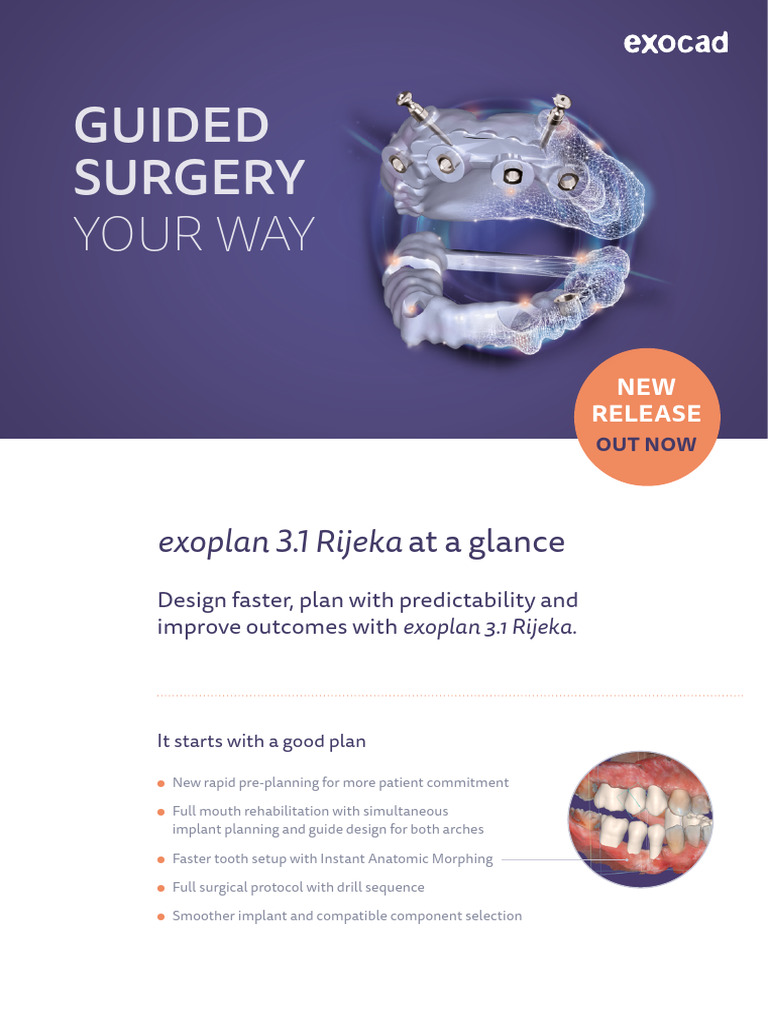 Exocad at a Glance Exoplan Rijeka en SCREEN | PDF