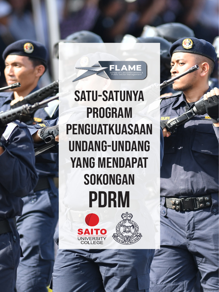 Saito Flame PDRM Award A4 Flyer BM | PDF