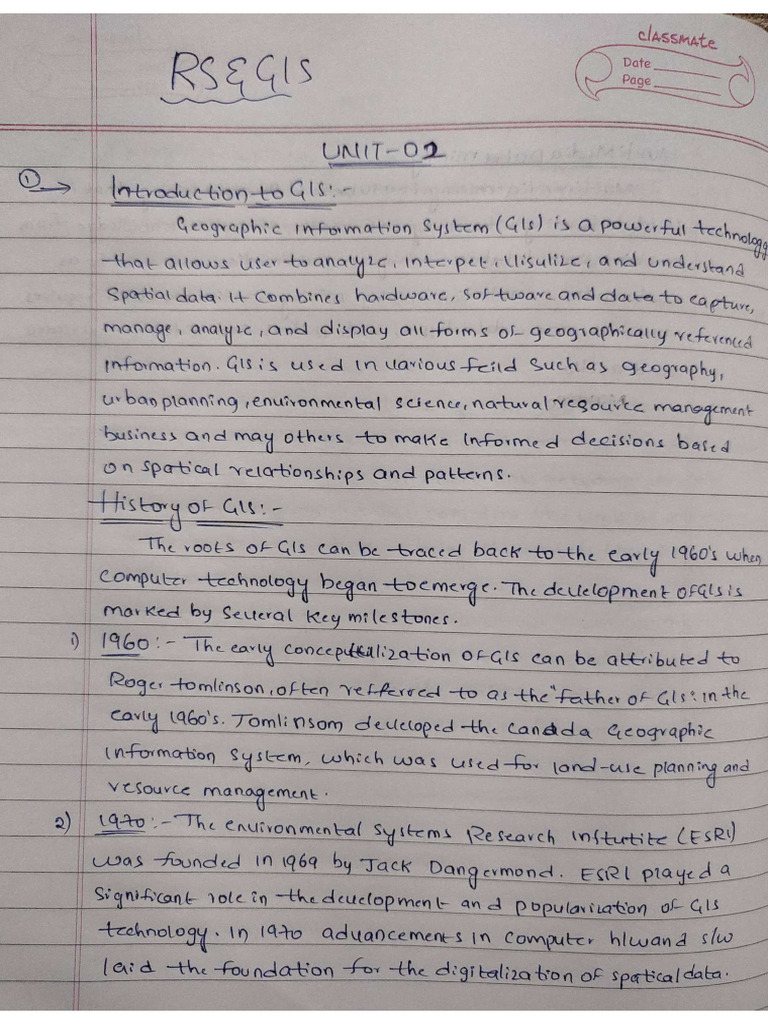 Rs&gis 2,3 | PDF