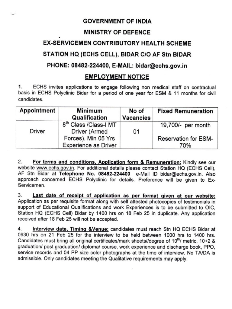 Banglore RC Bidar SHQ 143 | PDF