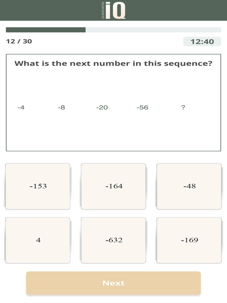 Take The Free IQ Test - IQ Test | PDF