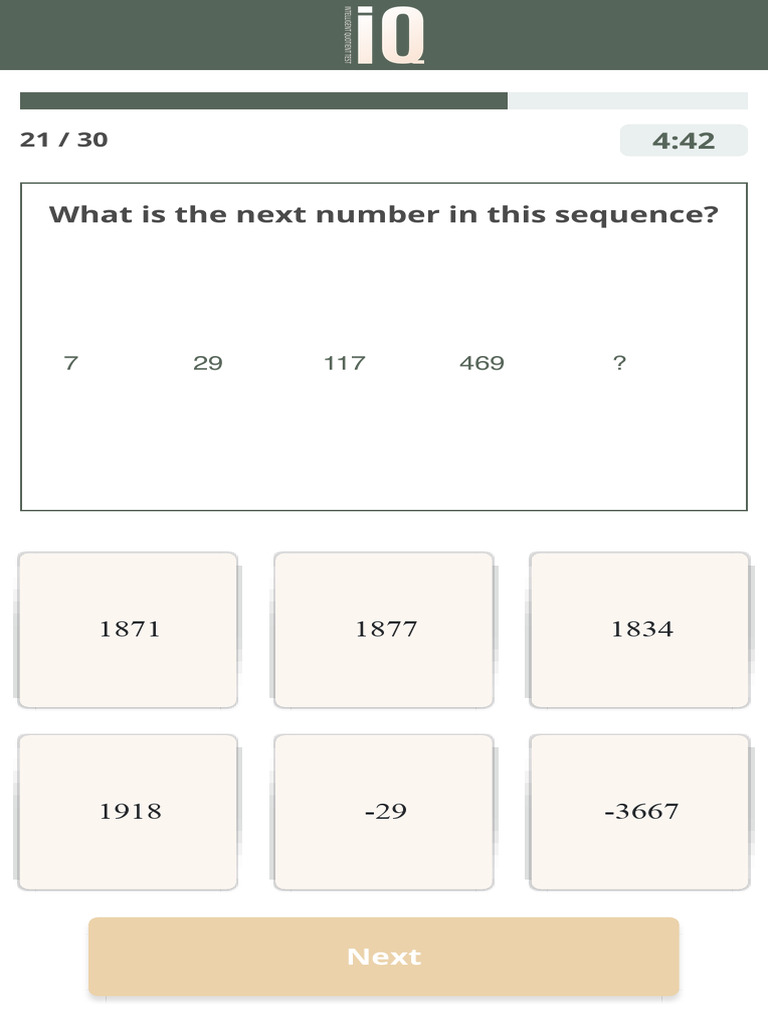 Take The Free IQ Test - IQ Test 2 | PDF