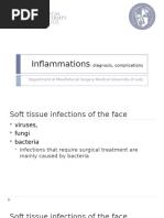Mandibular Space Infections Guide | PDF | Tongue | Anatomy