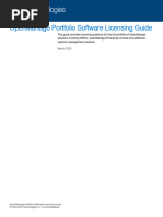 OpenManage Portfolio Software Licensing Guide | PDF