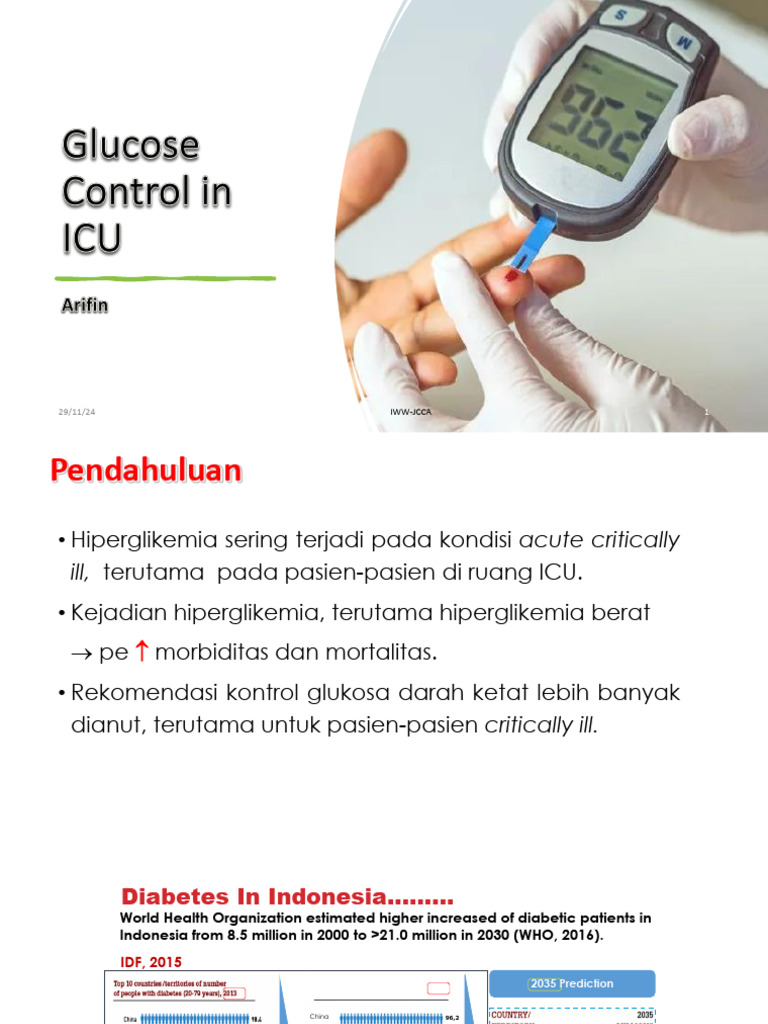 Glucose Control in Icu-1 | PDF