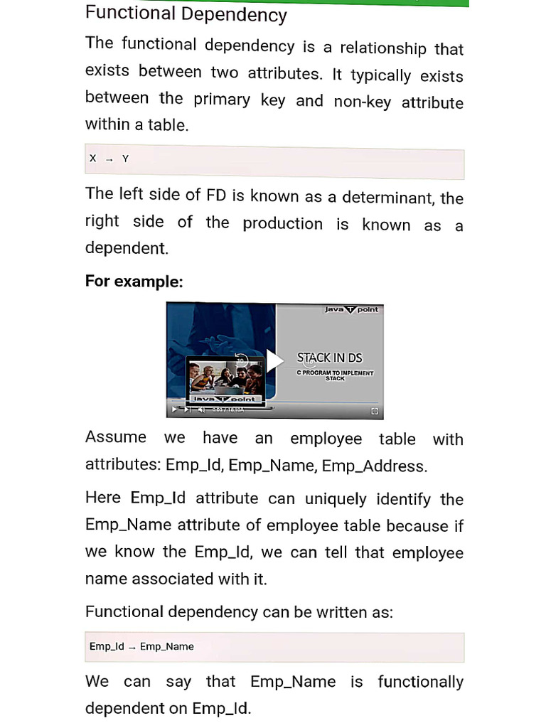 Unit4 Normalization Dbms | PDF