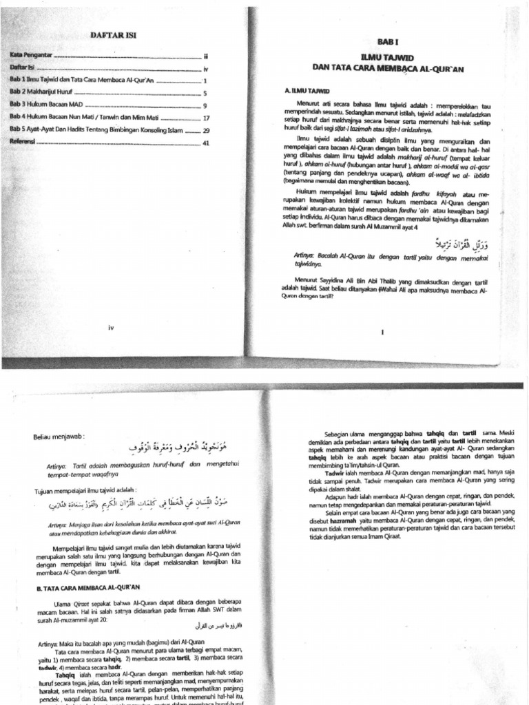 Materi Tahsin Qur'an | PDF