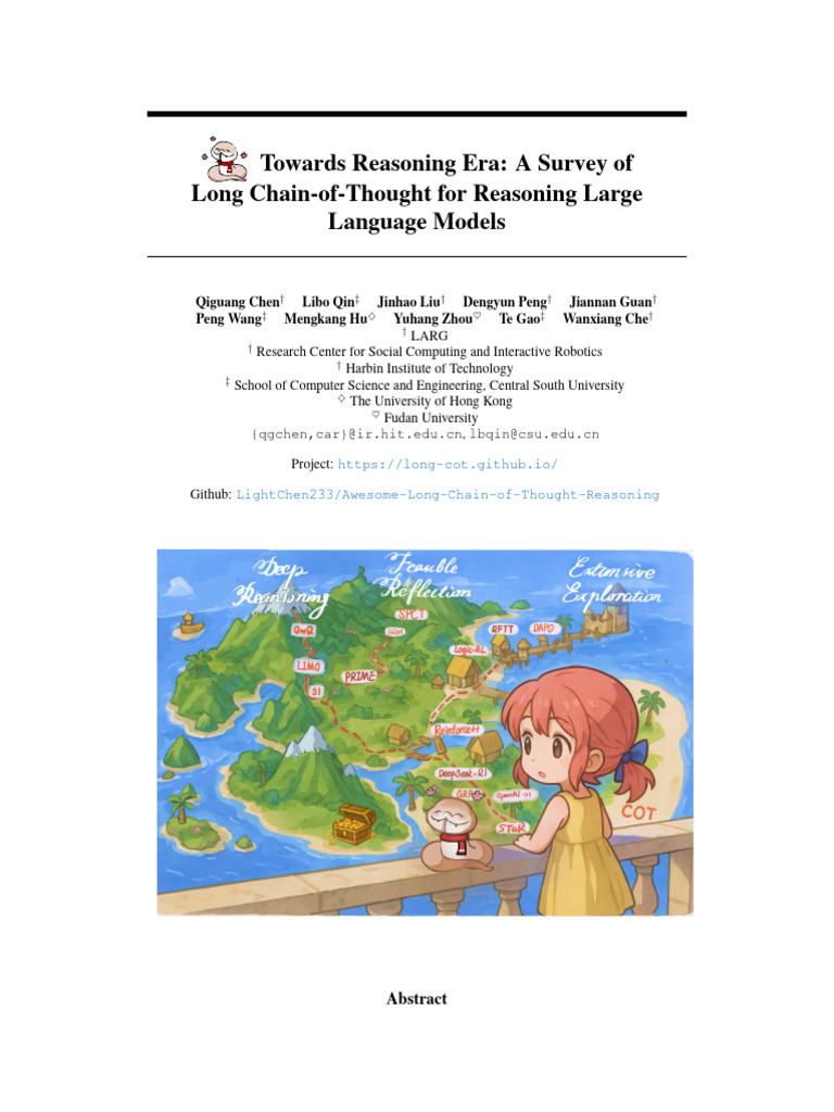 Towards Reasoning Era: A Survey of Long Chain-of-Thought For Reasoning Large Language Models ...