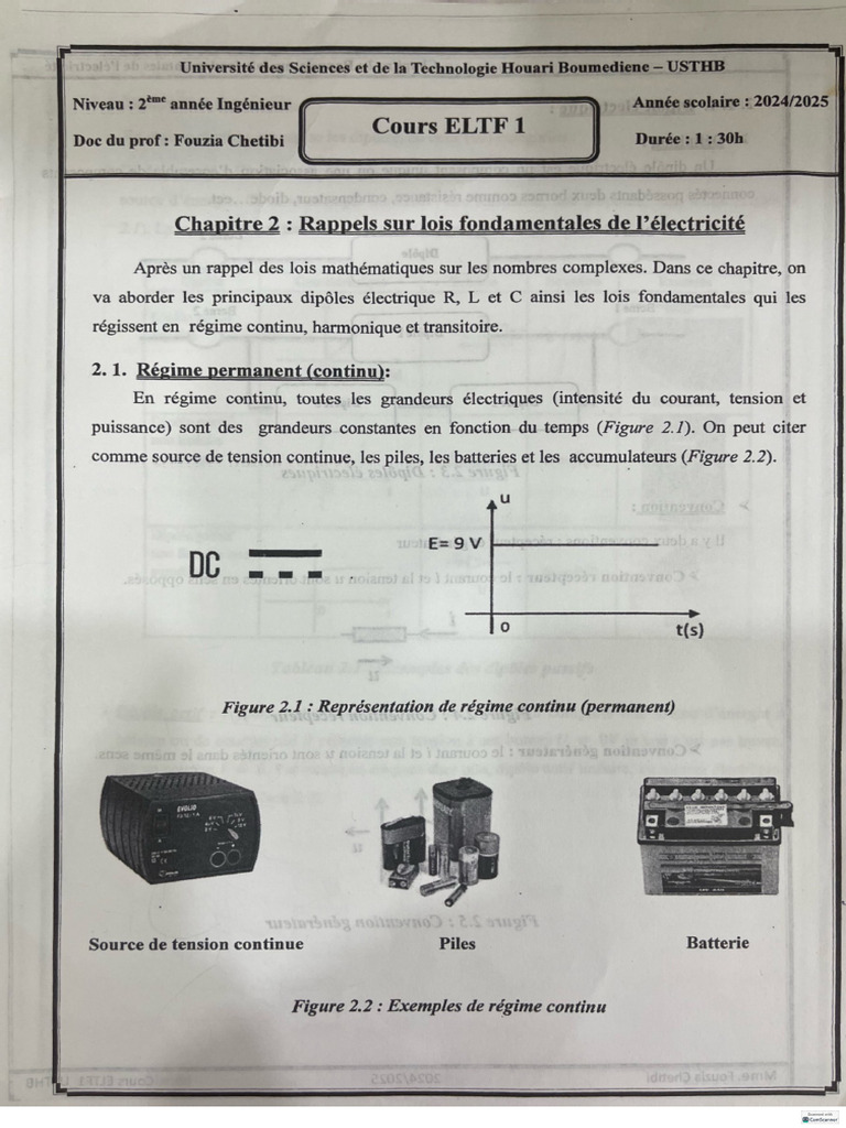 Chapitre 2 ELT | PDF