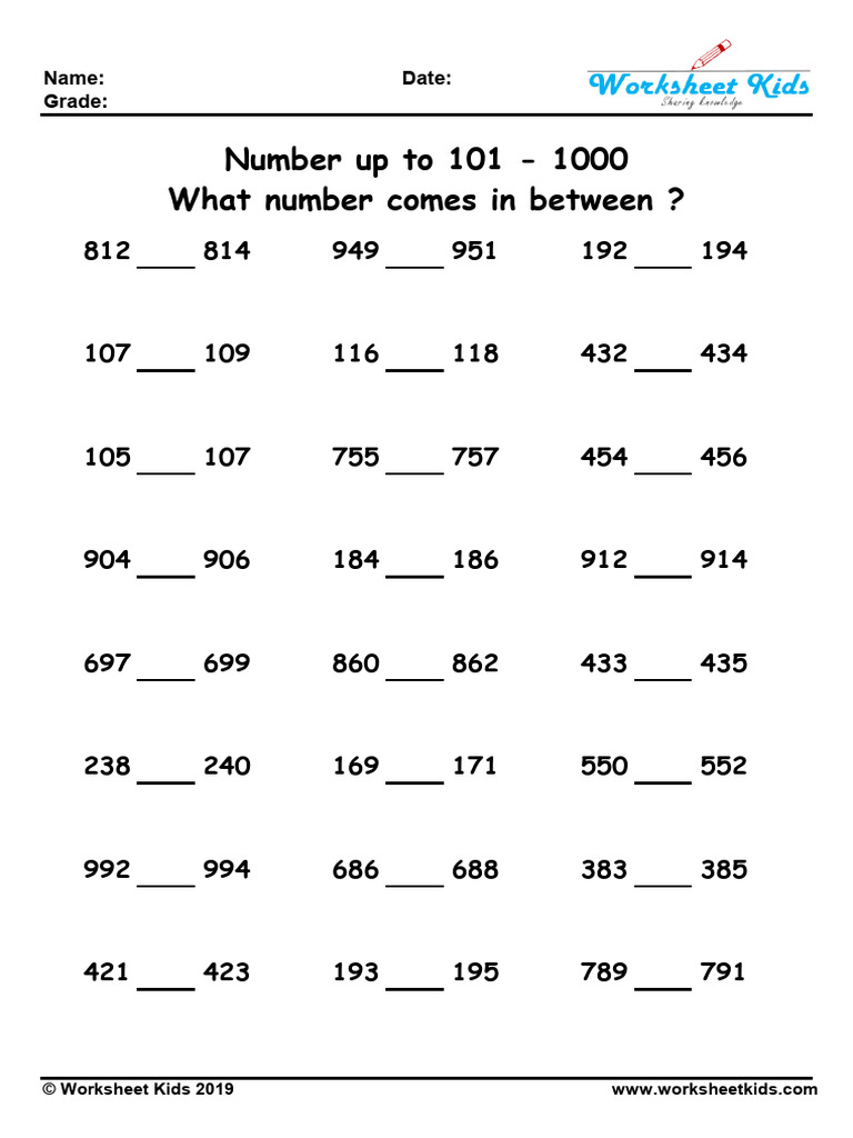 What Comes in Between 9 | PDF