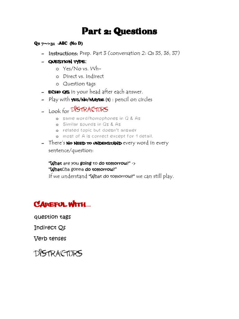 Part 2 Questions | PDF