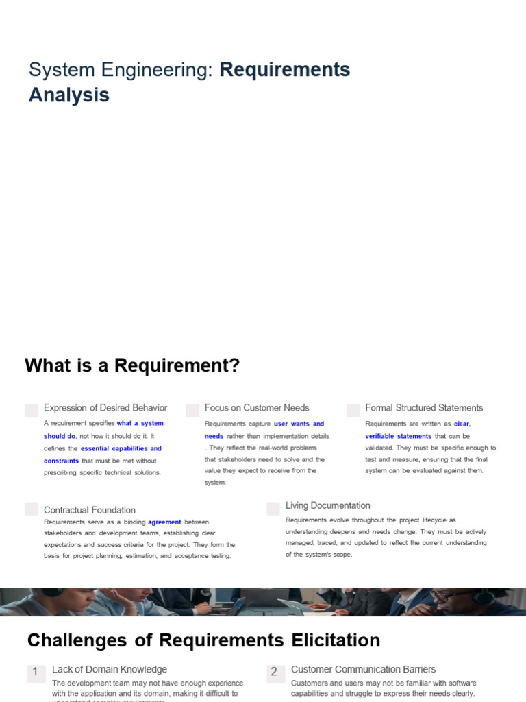 System Requirements Analysis | PDF