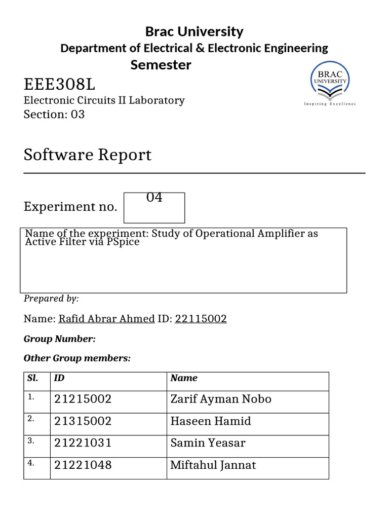 EEE308L_SOFTWARE_EXP4_GROUP4_SEC3 | PDF