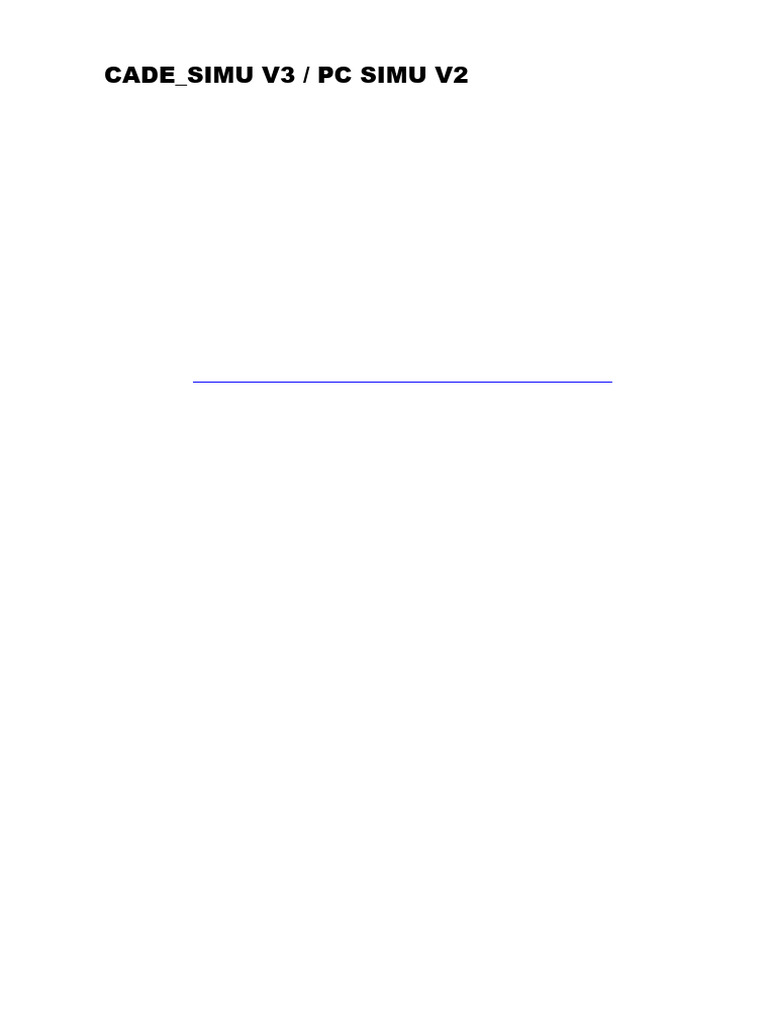Manual de Funcionamiento Cade Simu v3 | PDF | Ingenieria Eléctrica | Ciencias de la Computación