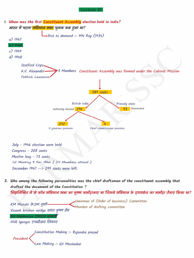GK Pyq Part 5 Lec 1 in ENG | PDF