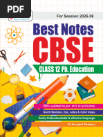 Physical Education Class 12 Chapter 1 Notes | PDF | Sports & Recreation