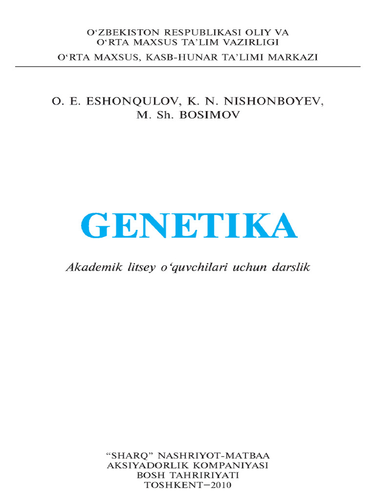 Genetika | PDF