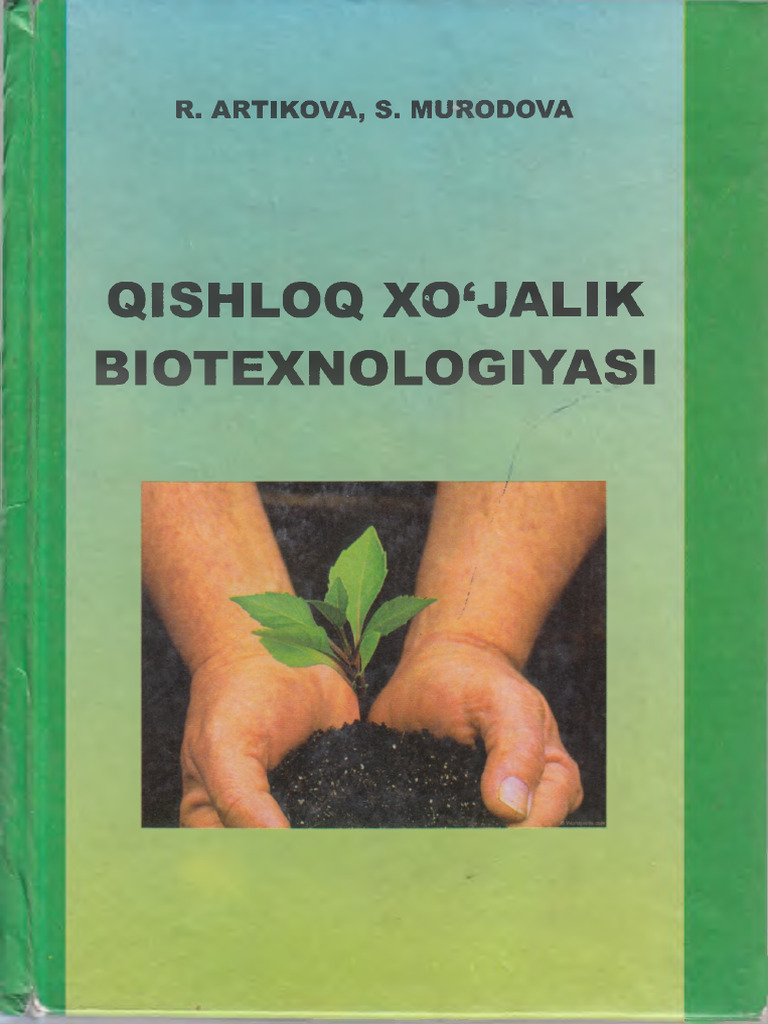 Qishloq Xojaligi Biotexnologiyasi | PDF