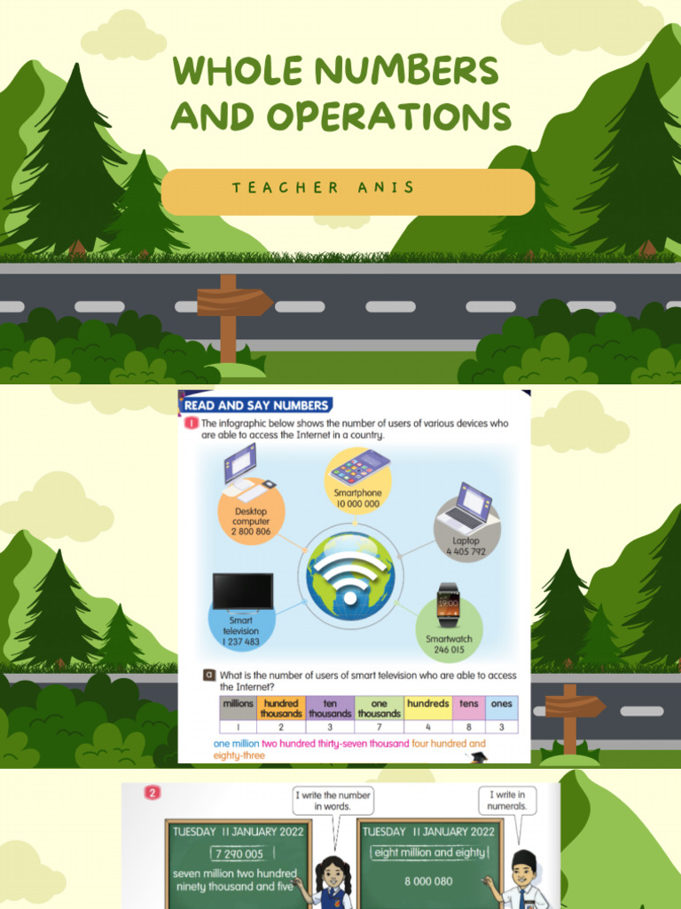 T1 Whole Numbers and Operations | PDF