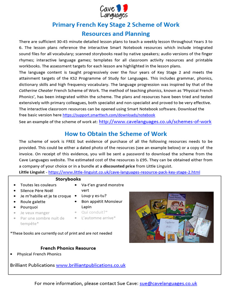 Resources Evidence For Cave Languages KS2 Scheme of Work | PDF ...