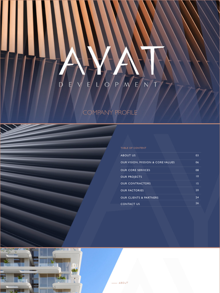 Ayat Development (Company Profile) | PDF | Concrete | Economies