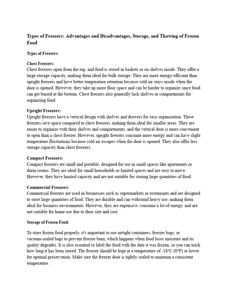 TTP 10 | PDF | Refrigerator | Food Science