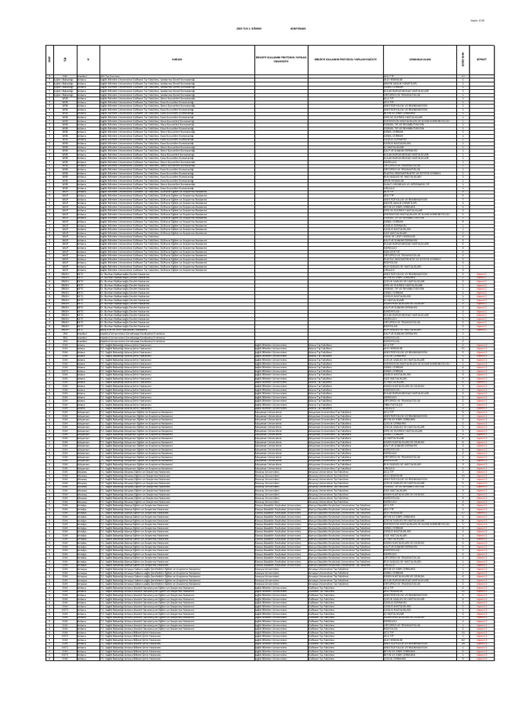 Kont Tablo06052025 | PDF