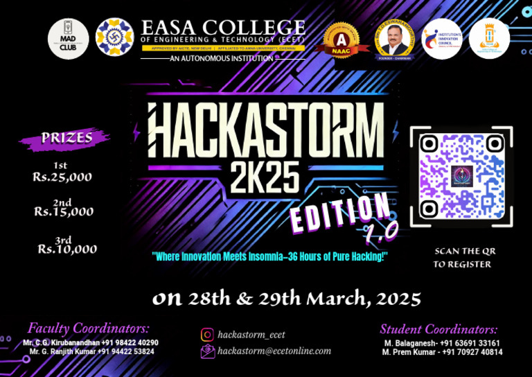 Hackathon Registration: March 2025 Event | PDF