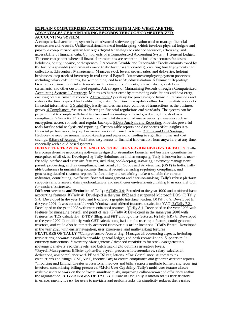 Accounting Software & e Filing ITR | PDF | Debits And Credits | Tax Refund