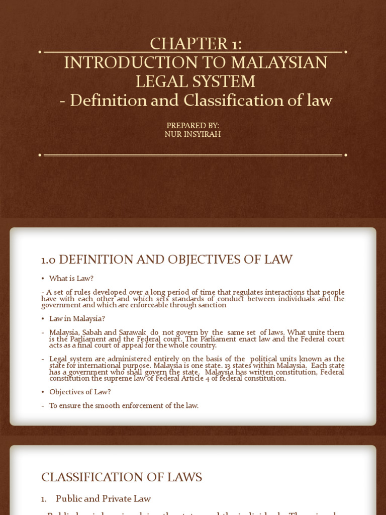 Chapter 1 w1 - Law438 | PDF | Common Law | Bill (Law)