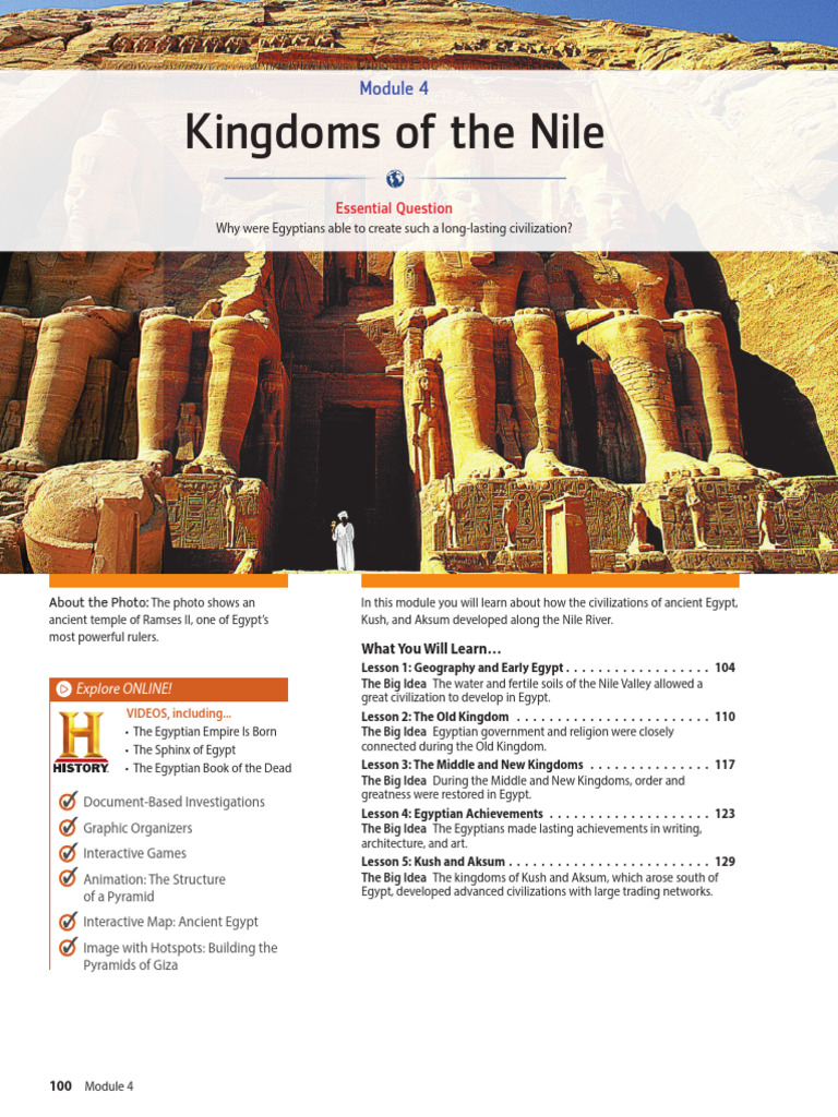 The Nile's Role in Ancient Egypt's Growth | PDF | Ancient Egypt ...