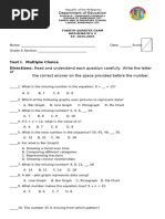 Mathematics Unit 7 Data Handling Worksheet and Answer Key | PDF | Mean ...