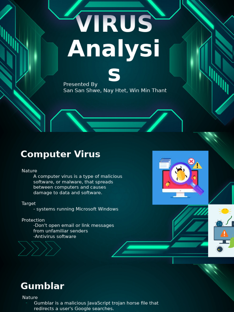 VirusAnalysis by SSS, NHNC, WMT | PDF | Malware | Computer Virus