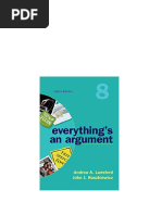 Everything's An Argument 9th Edition | PDF | Fallacy | Rhetoric