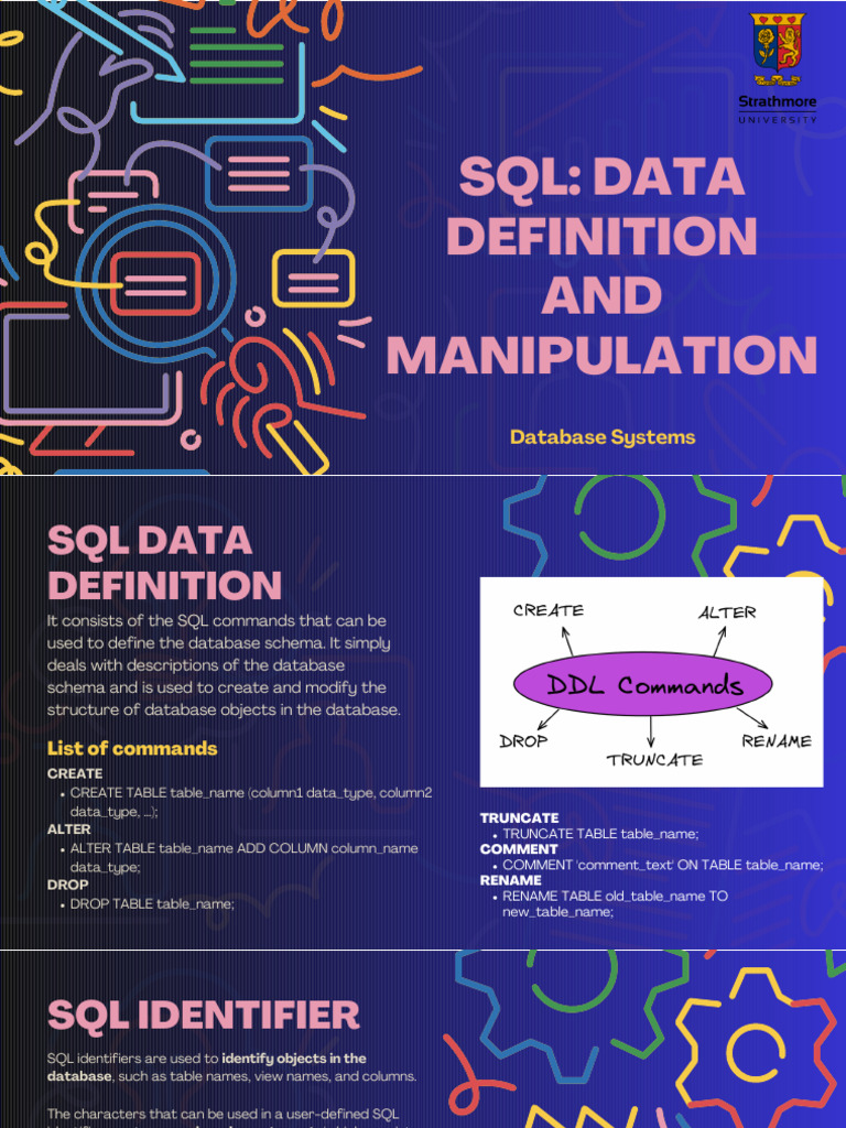 Relational Algebra and SQL Presentation | PDF | Relational Database | Information Retrieval
