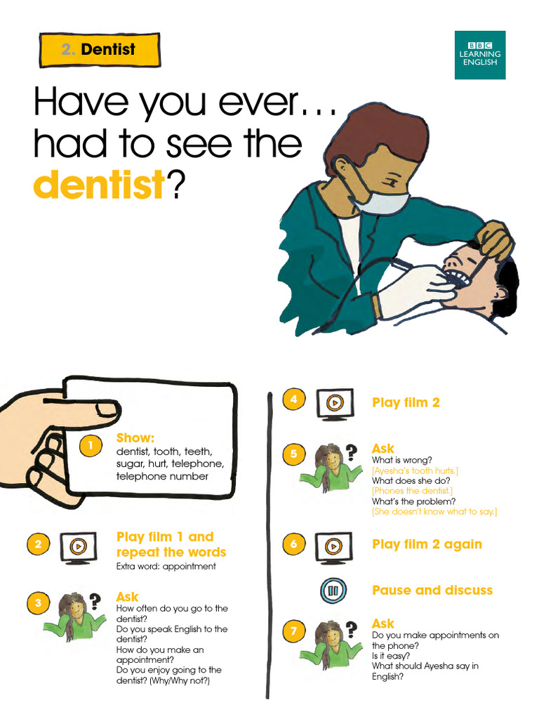 lc2 Dentist Session Plan BBC | PDF | Dentistry Branches | Dentistry