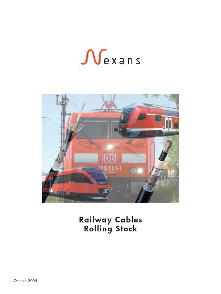 Railway Cables for Rolling Stock | PDF | Electrical Wiring ...