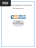 Application For Empanelment As Advocate With Bank of India | PDF ...